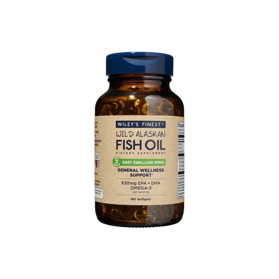 Wiley`s Finest Omega 3 mini 180 mehkih kapsul - Nutrida.si